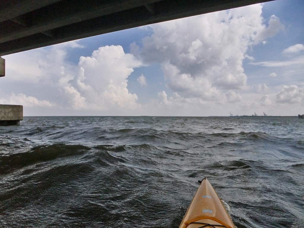Kayaking the Mobile-Tensaw River Delta: 06/22/2011 - Lower Mobile River