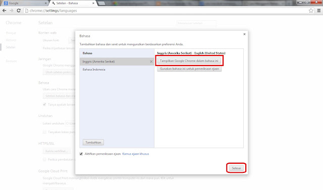 Cara Mengganti Bahasa di Google Chrome - Blog Kang Ahmed