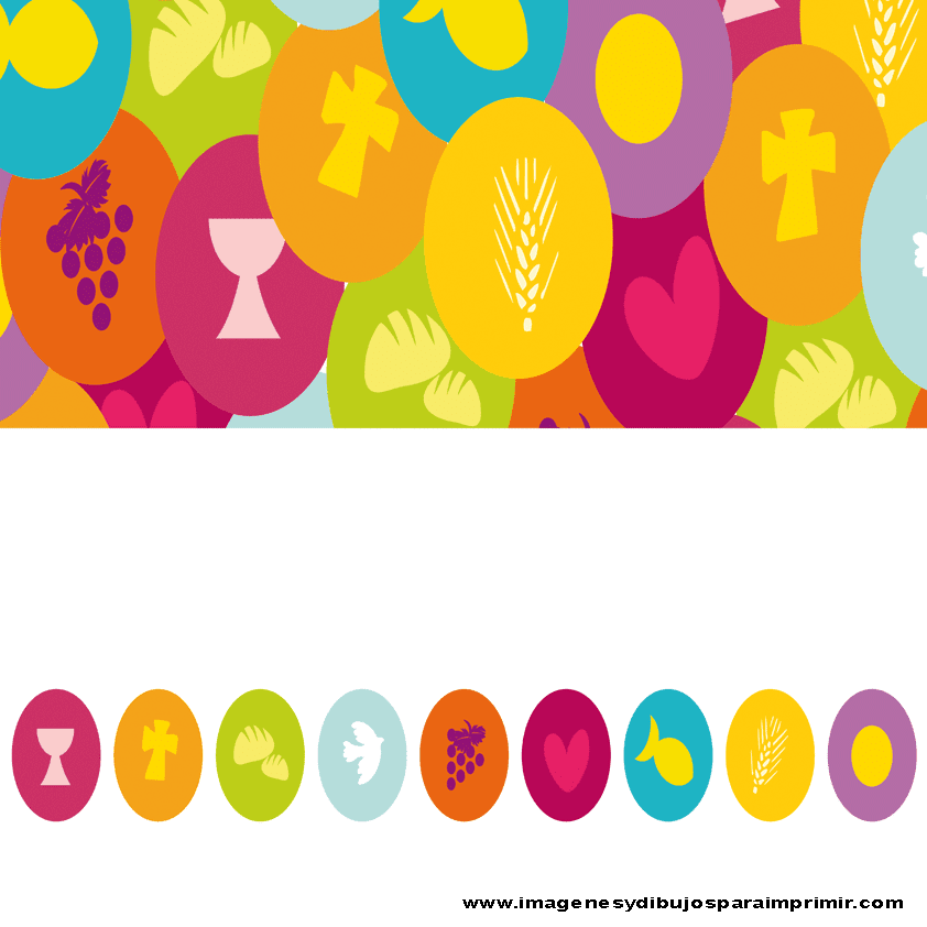 Imprimir mi primera comunion-Colorear dibujos,letras, Actividades ...