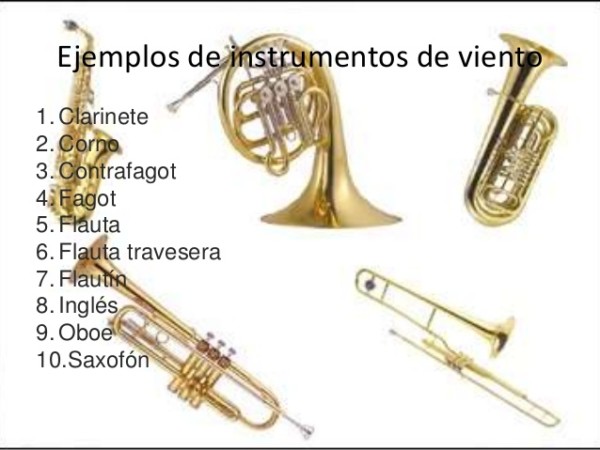 Instrumentos De Viento Nombres
