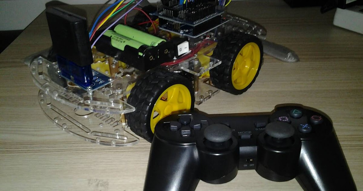 โปรเจค รถบังคับ Arduino ด้วย Wireless Joystick PS2