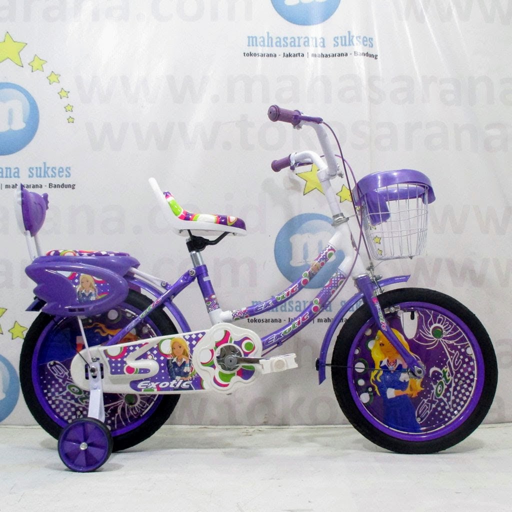 tokosarana™ | Mahasarana Sukses™: Sepeda Anak Exotic ET9808 Pretty Girl ...