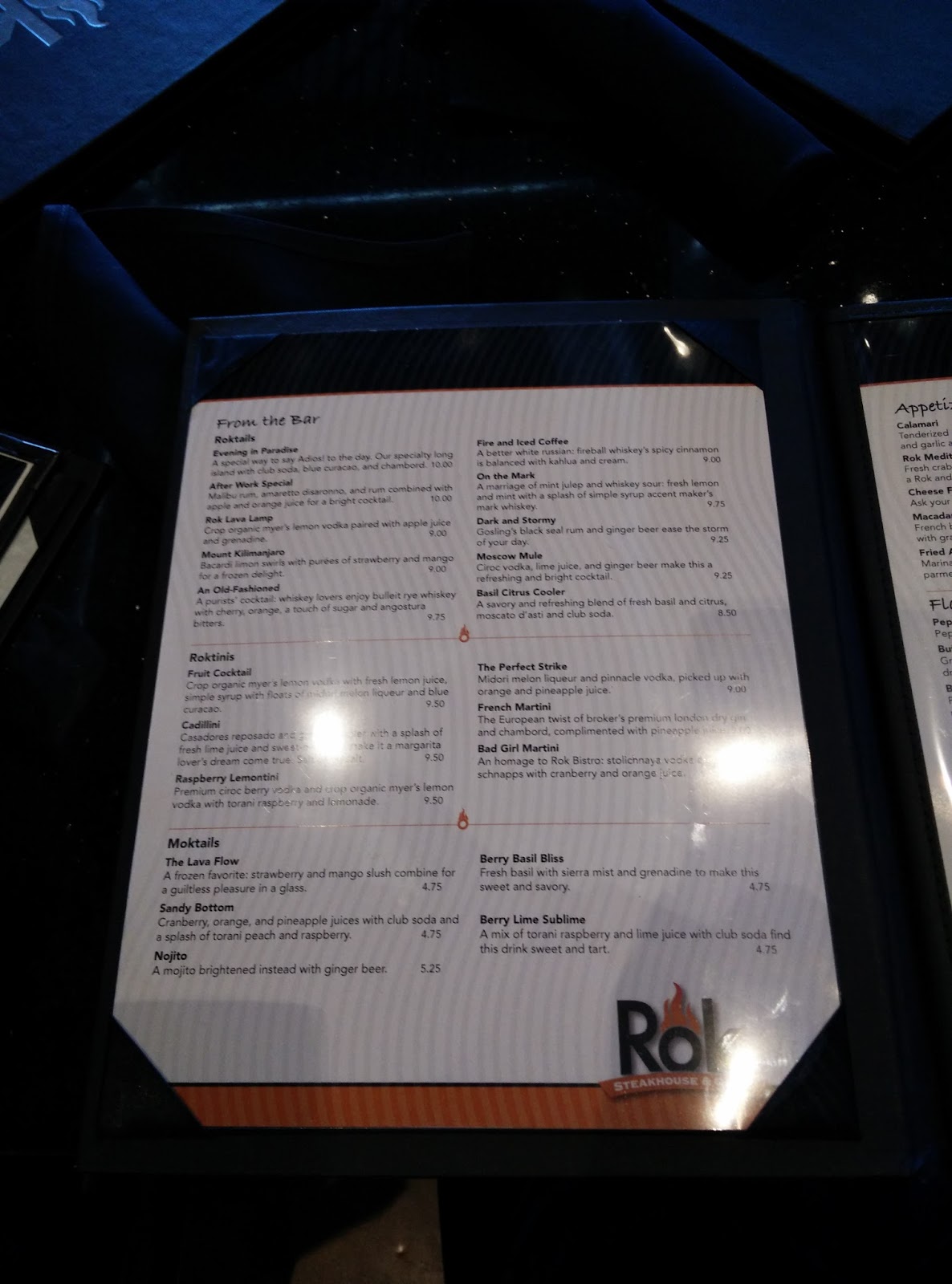 Rok (San Jose, CA) - Bay Area Menu Files