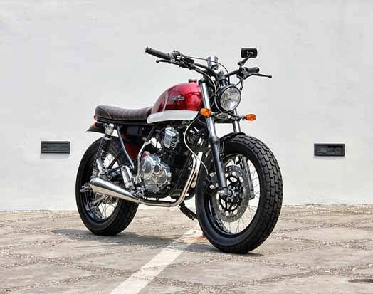 Modifikasi Yamaha Scorpio 225 : THE SCORCRAMBLER - Indonesia Motorcycle