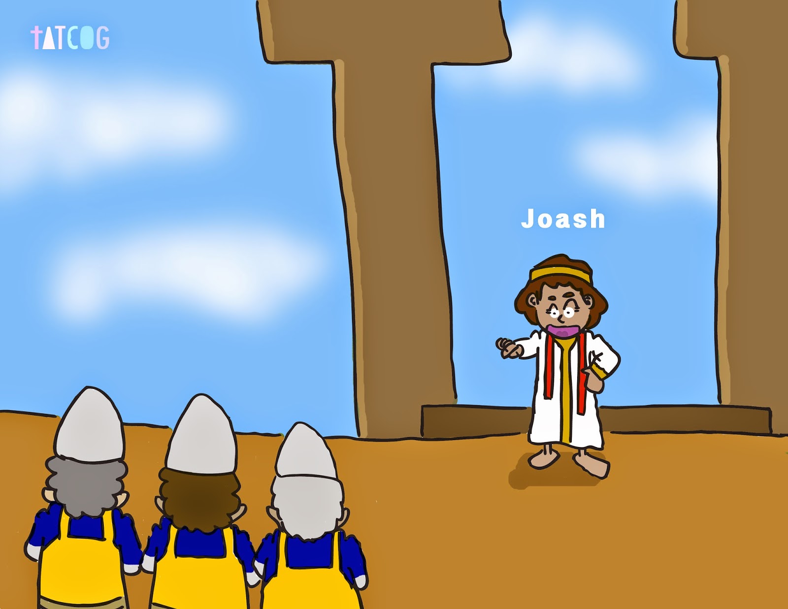 TATCOG SCHOOL: (77) Joash repairs the temple