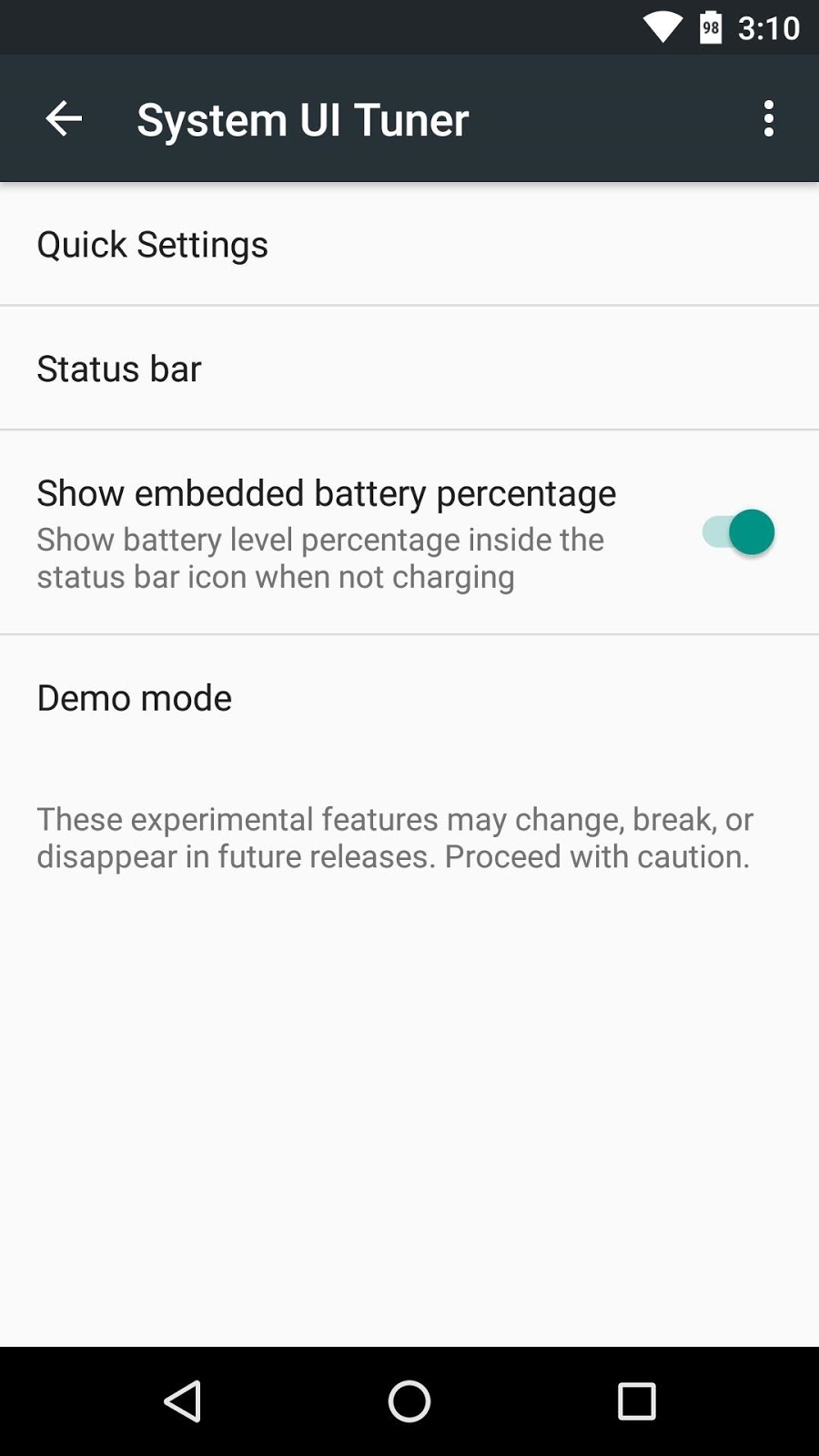 How to Enable the Hidden System UI Tuner Menu in Android Marshmallow - Technology Link