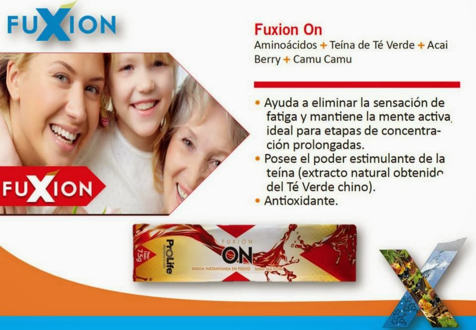 FuXion Productos Nutracéuticos Xpande Bienestar: ON FUXION PROLIFE