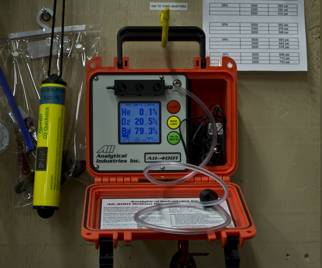 Gigglin' Marlin Dive & Swim: Check Out Gigglin' Marlin's New Trimix System