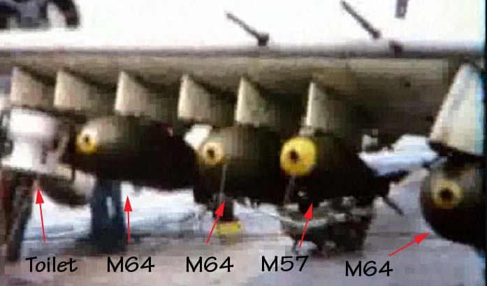 Tailhook Topics: Things Under Wings: VA-25 A-1 Skyraider Toilet Bomber