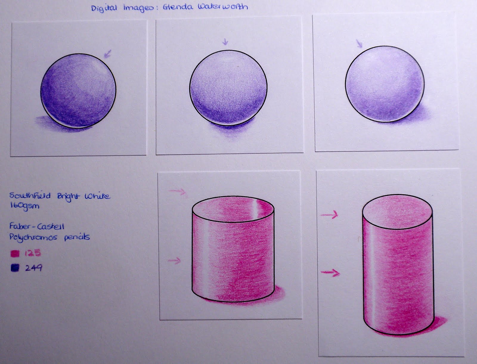 PEP & Paper: MCC Colouring 101 Wk 2 - Rounded Shading & Shape, Pencils ...