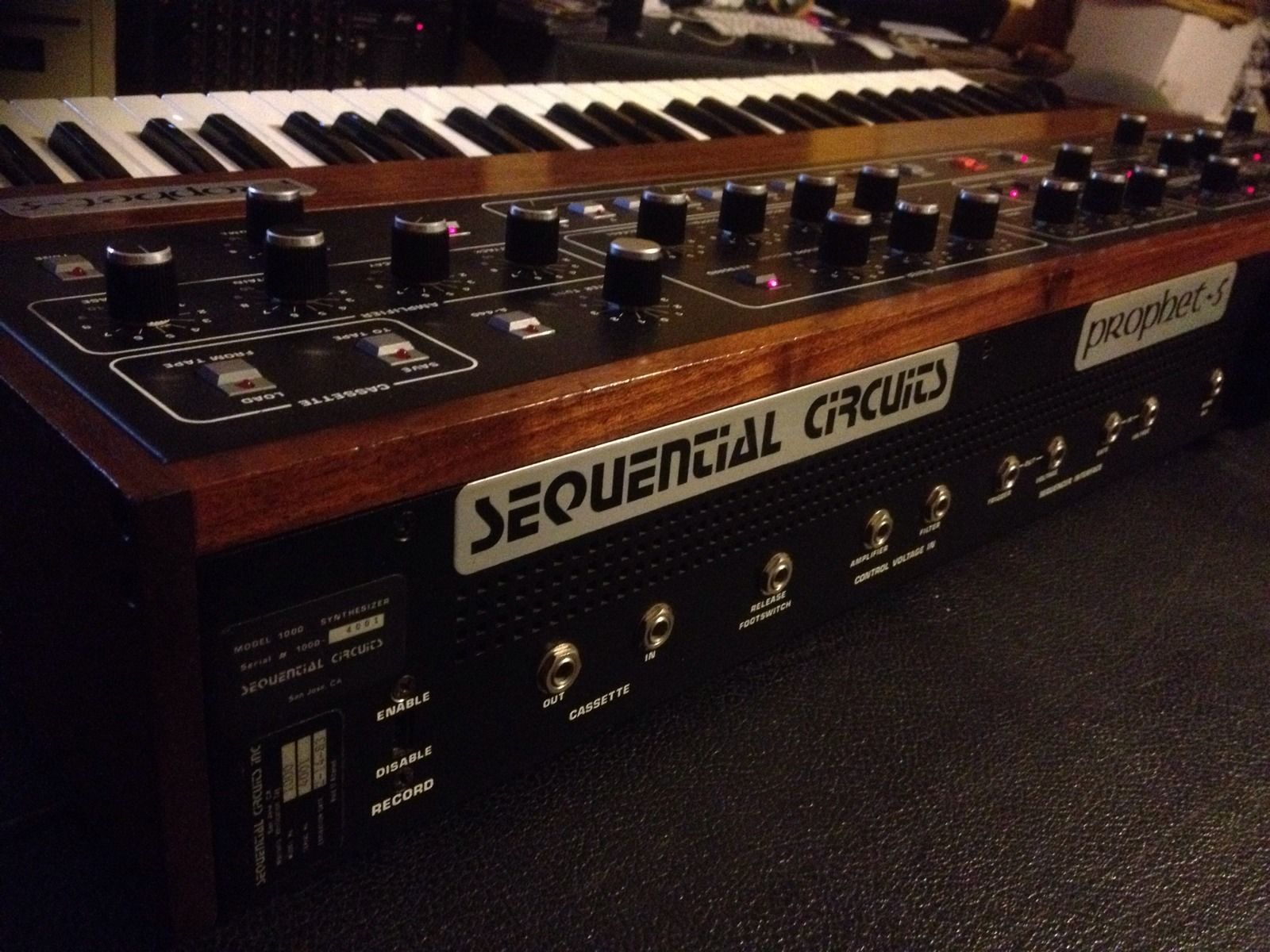MATRIXSYNTH: Sequential Circuits Prophet 5 SN 4001