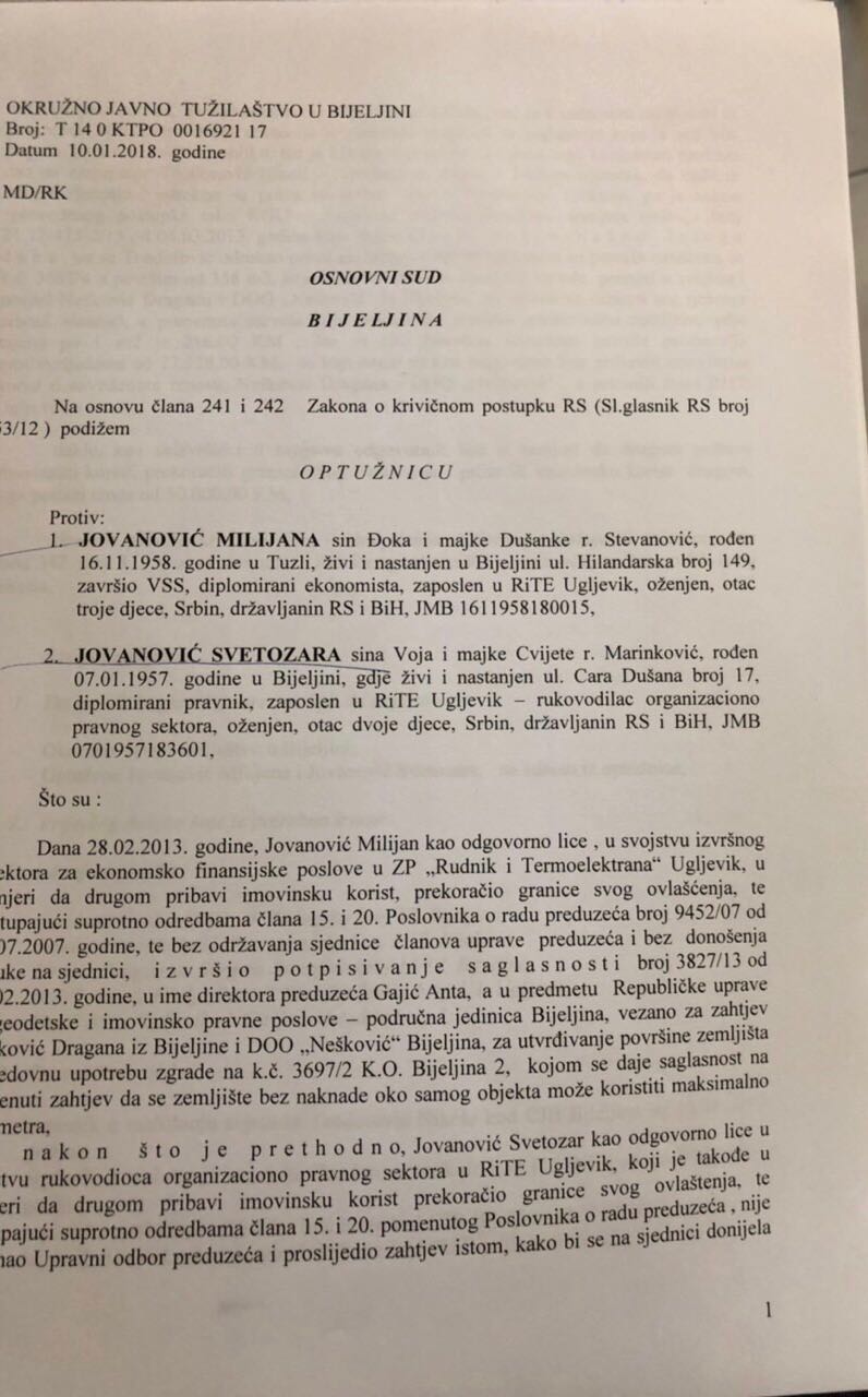 Slobodan Vasković - Sa druge strane...: Optužnica protiv Ćutologa ...