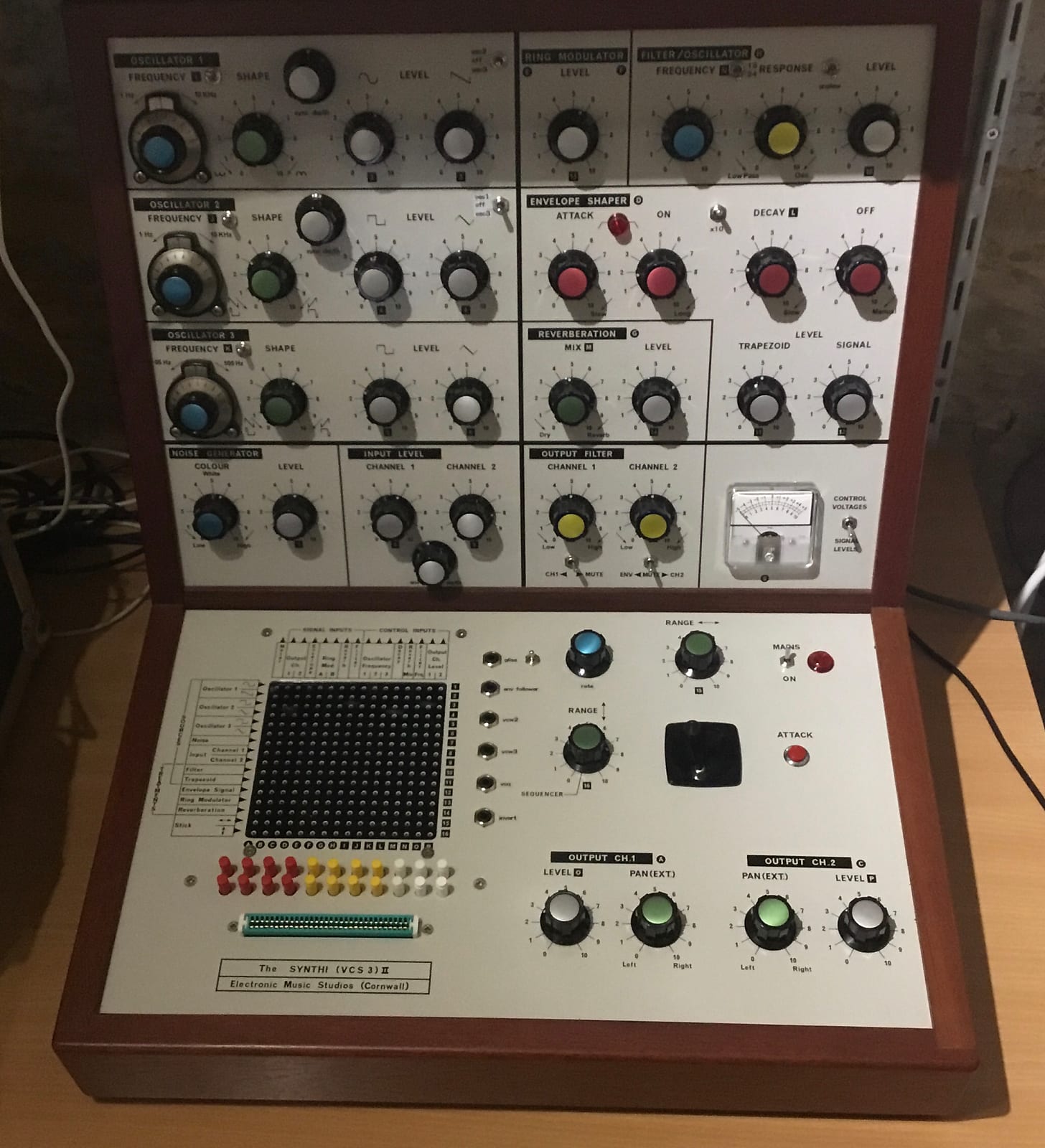 MATRIXSYNTH: EMS VCS 3 Cornwall with Mods and Extras