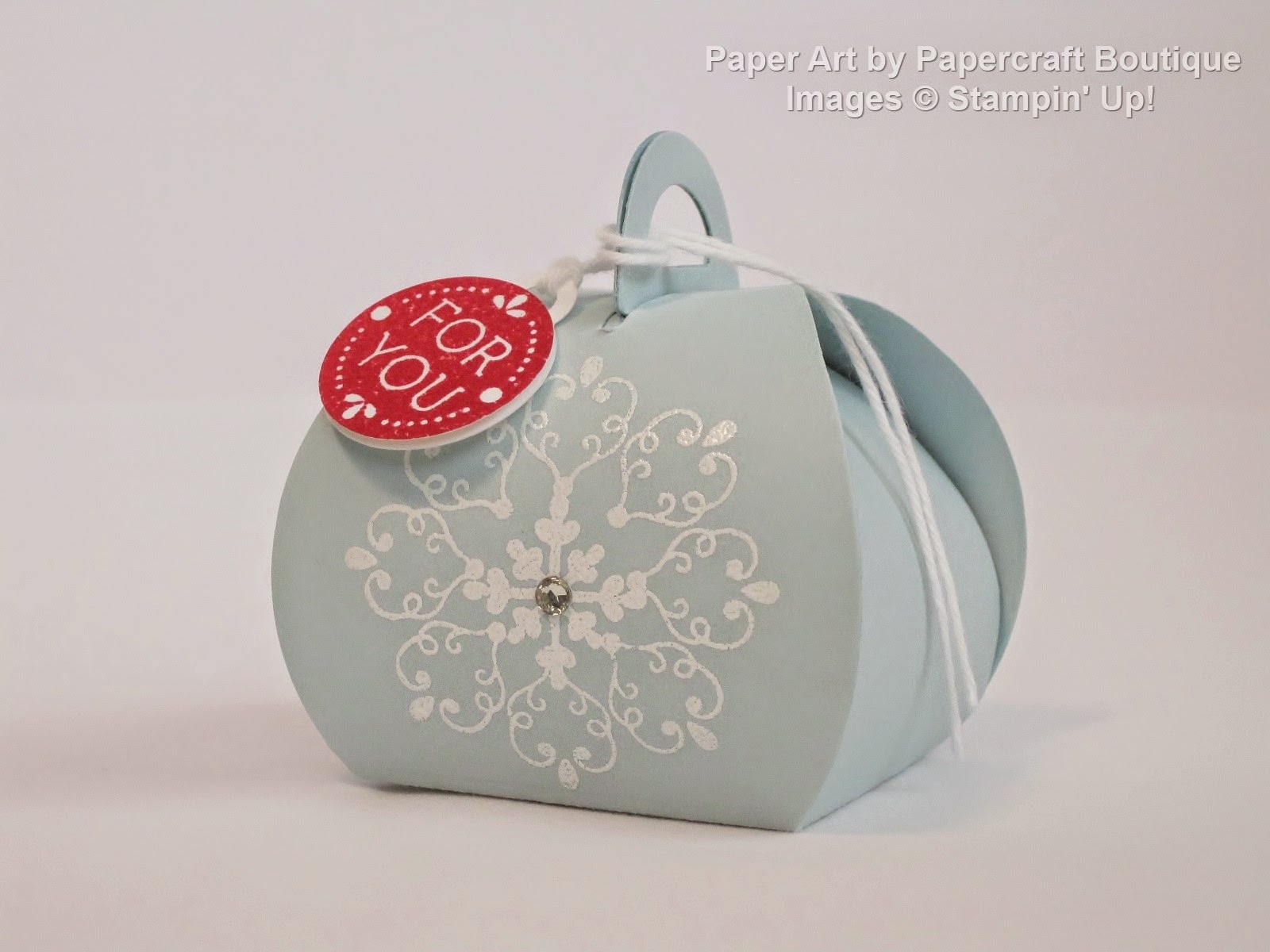 Papercraft Boutique: Snowflake Keepsake Box