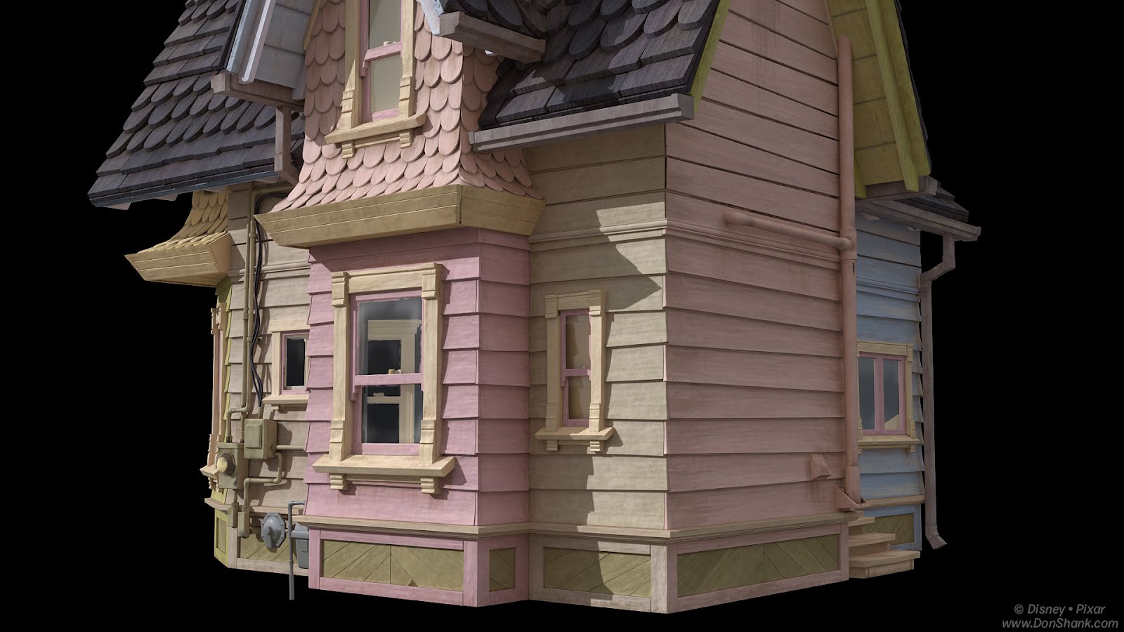 shank pile: The Fredricksen House