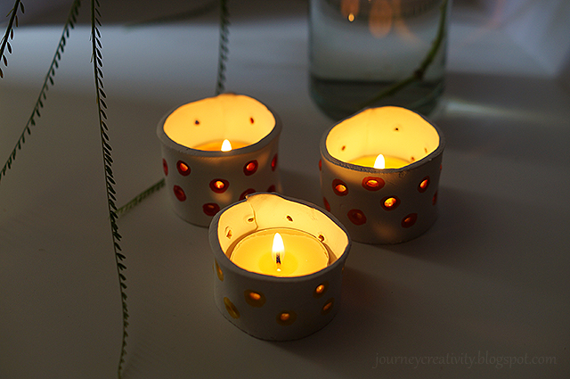 Tea lights holder - Journey into Creativity