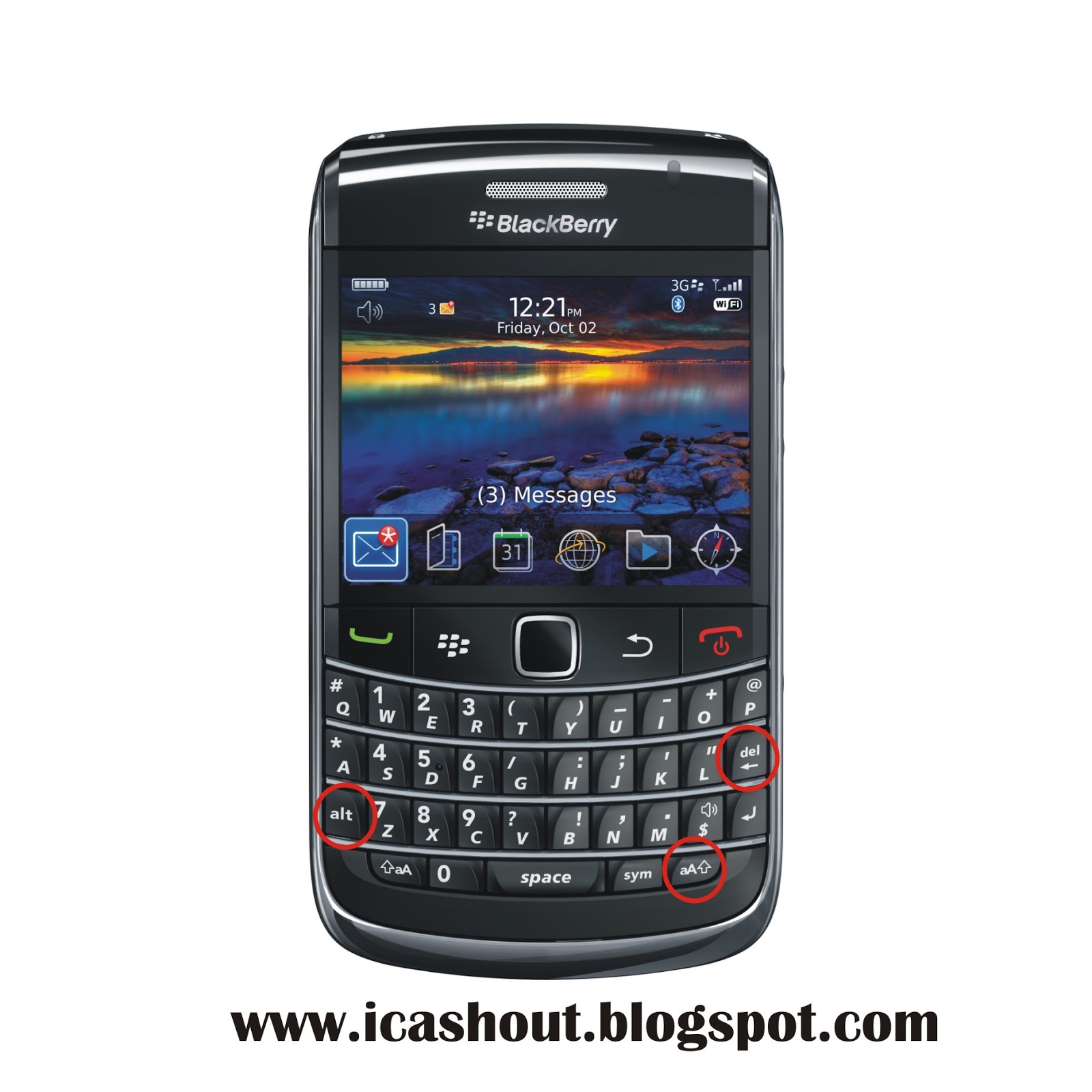 ICASHOUT: How To Restart Your Blackberry Without Removing The Battery