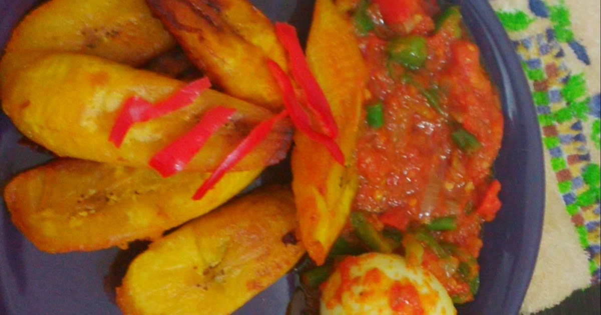 Best of Naija Series....Palm oil dodo ,whole boiled egg sauteed in ...