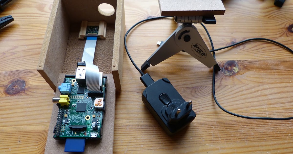Homemade security camera with a Raspberry Pi