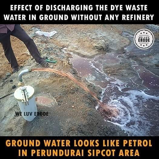 Perundurai becomes capital of cancer in Erode district - Polluting ...