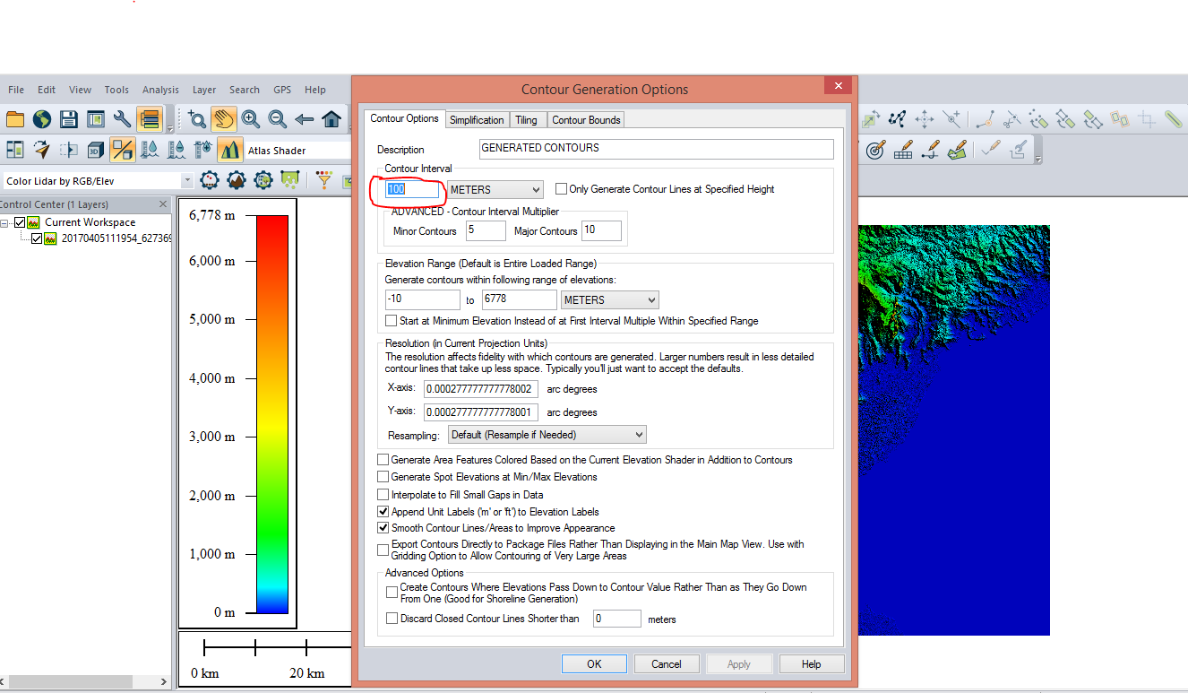Cara unduh file Srtm/Dtm File di Gdex dan mengolah di GLOBAL MAPPER