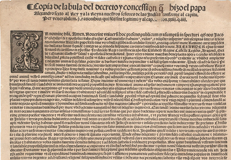 BULL INTER CAETERA PDF