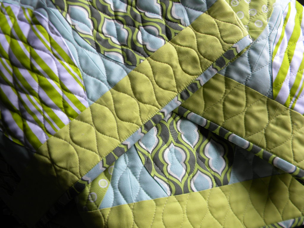 Sew Kind Of Wonderful: Urban Birthday Baby Quilt