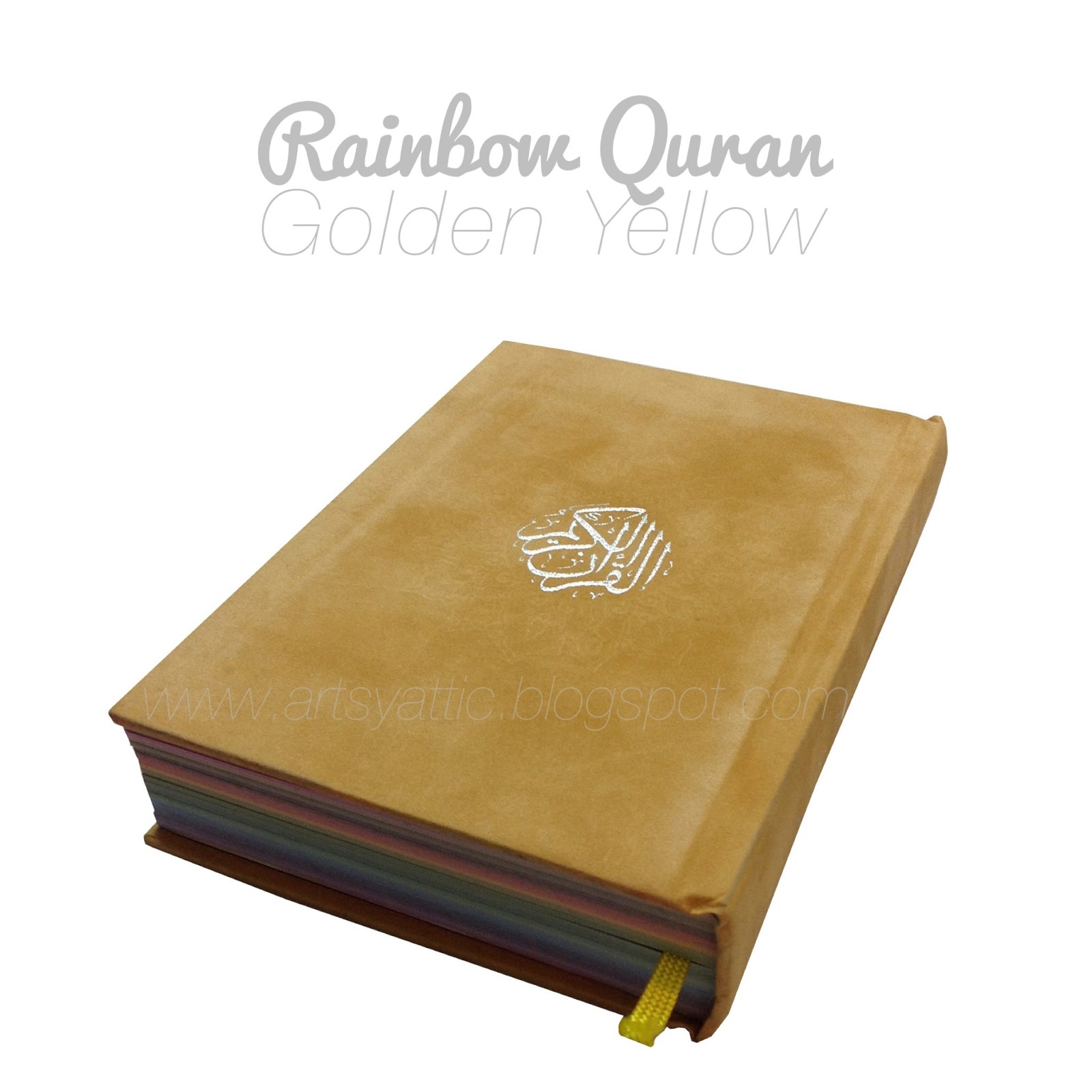Artsy Attic: Rainbow Quran with Resm Uthmani