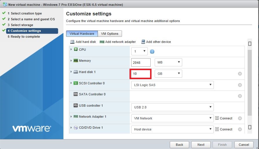 Configuring VMvisor ESXi 6.5 with Multiple Virtual Machines - Code ...
