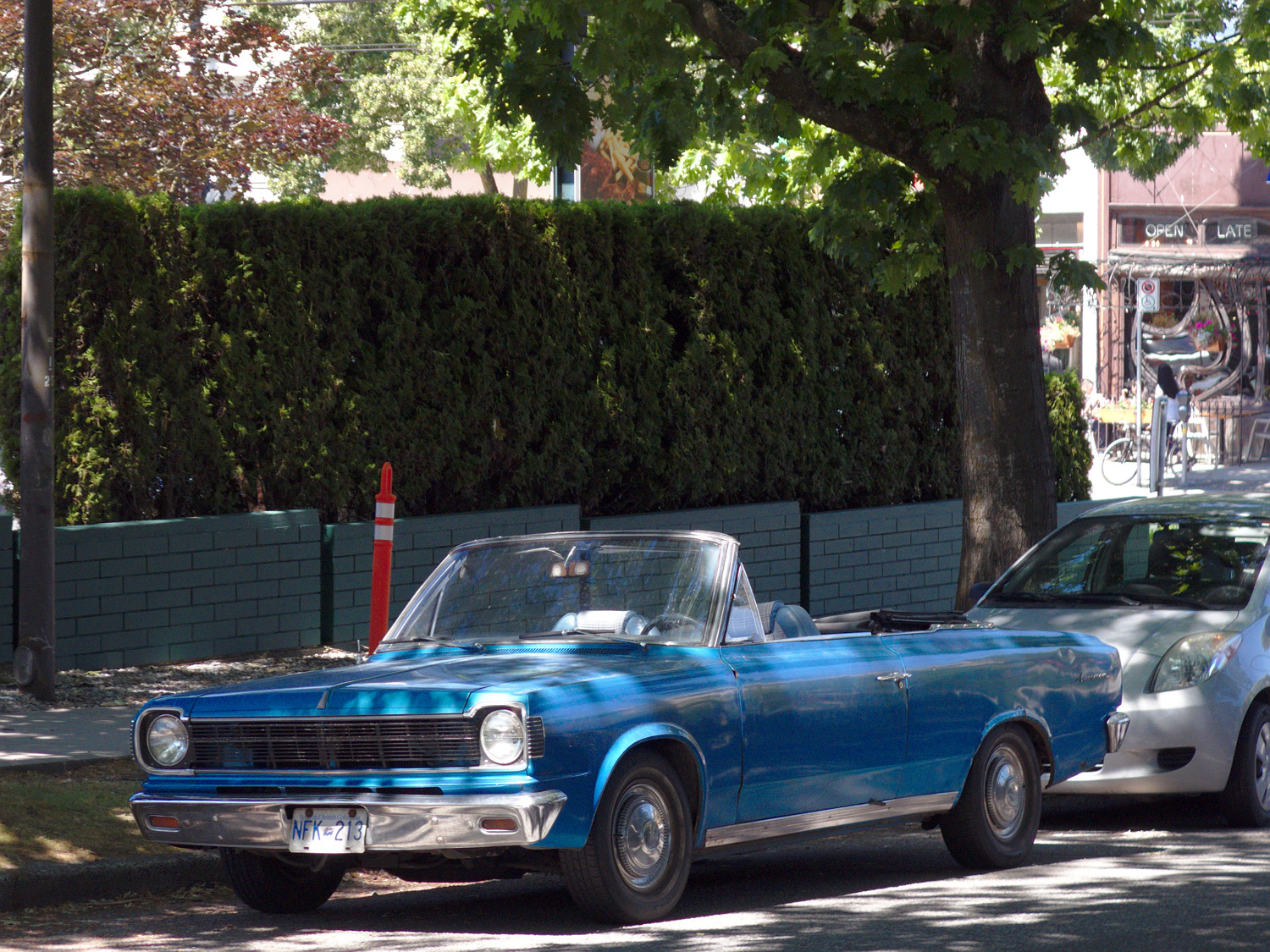 Old Parked Cars Vancouver: 1967 AMC Rambler American Convertible