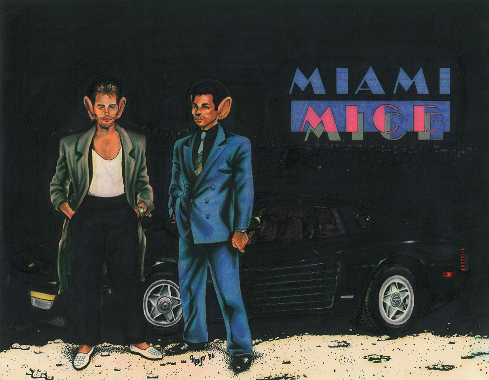 Freakin' Technology! OscarCartoons.BlogSpot.com: My Color artwork