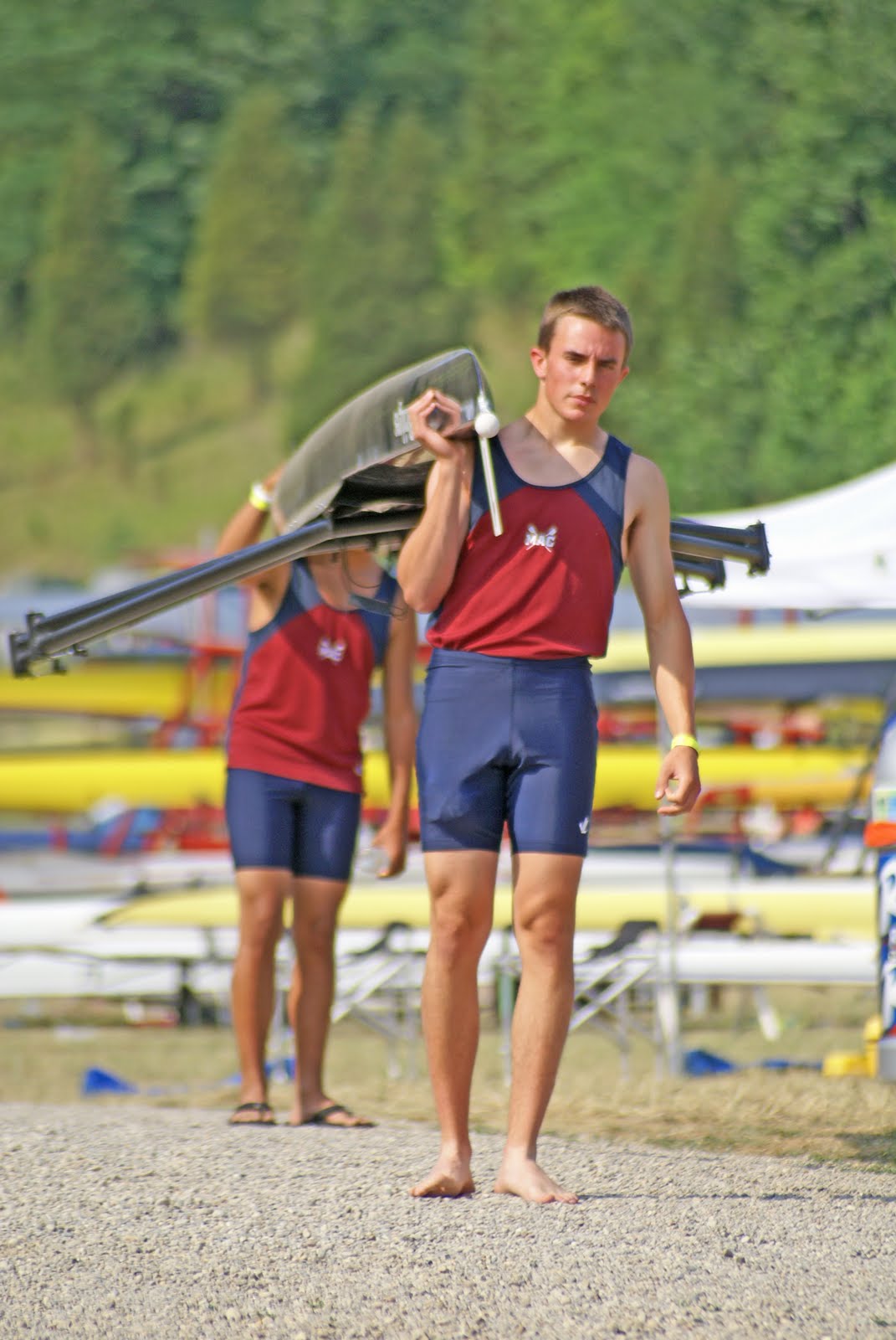 Hot Men Rowing!: It must have been very hot