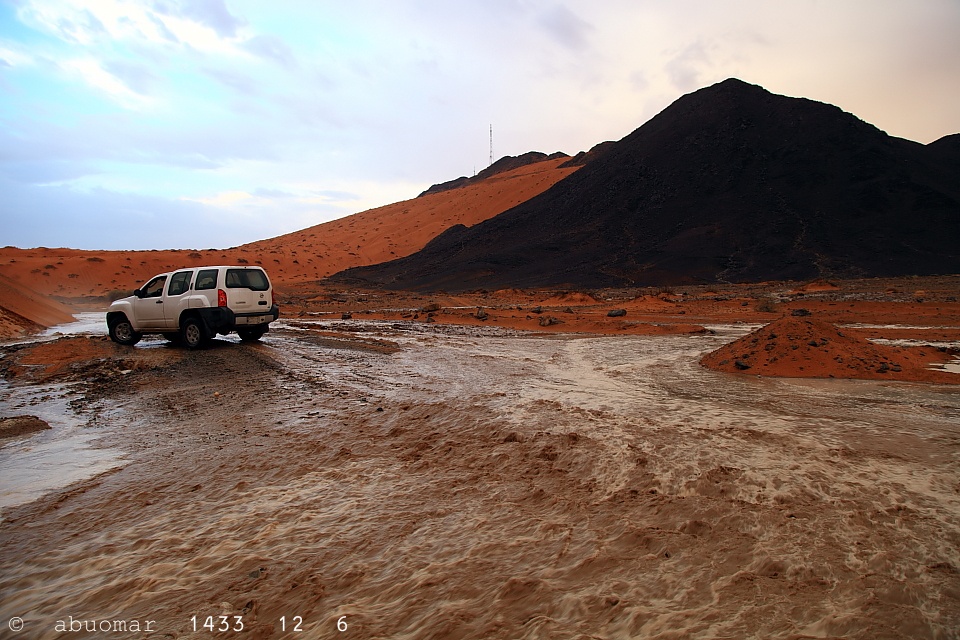 صور أجواء وأمطار لا تنسى في مدينة حائل