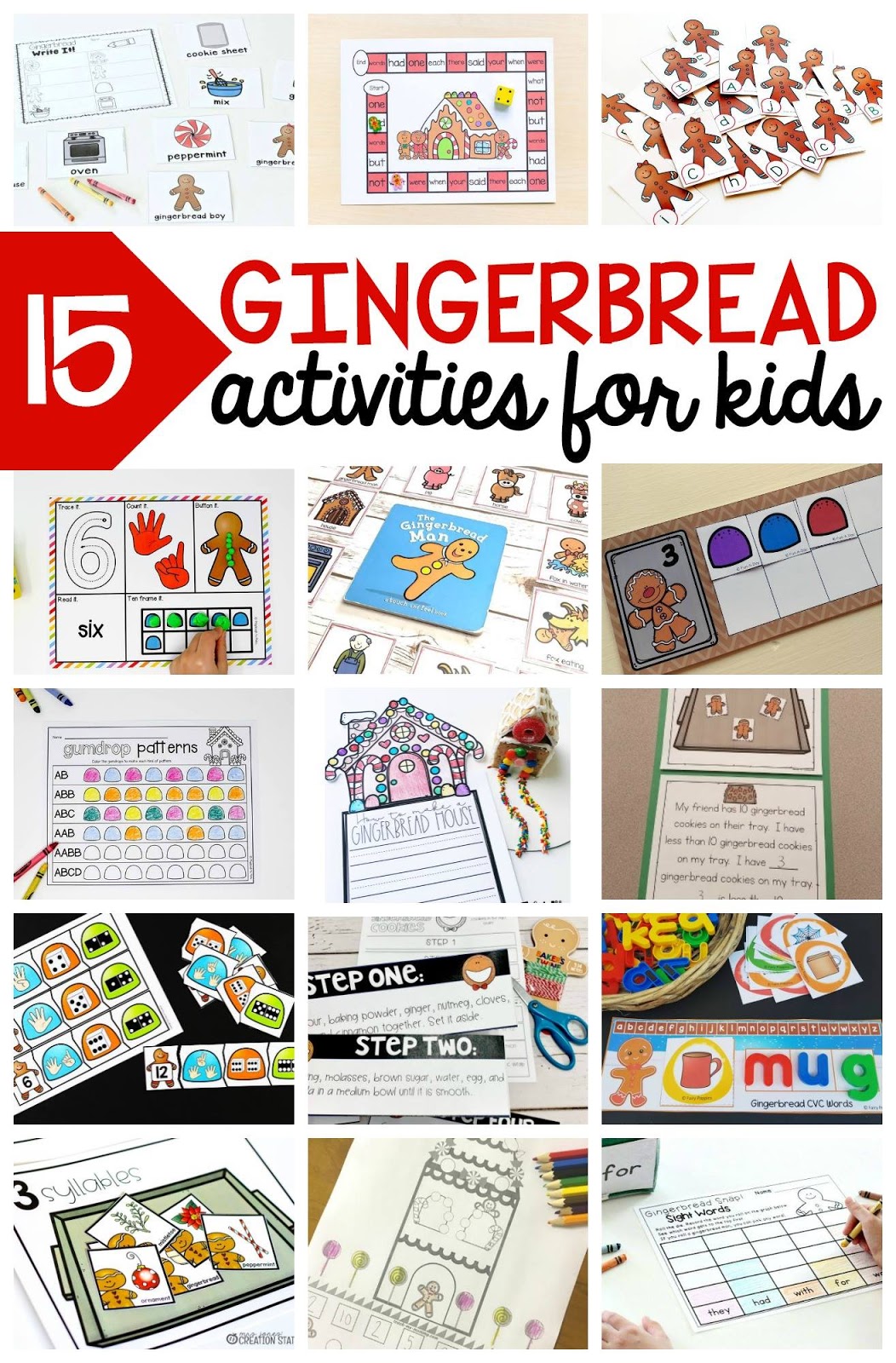Gingerbread Problem Solving - Recipe for Teaching