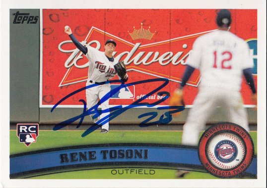 Daily Autograph: Rene Tosoni
