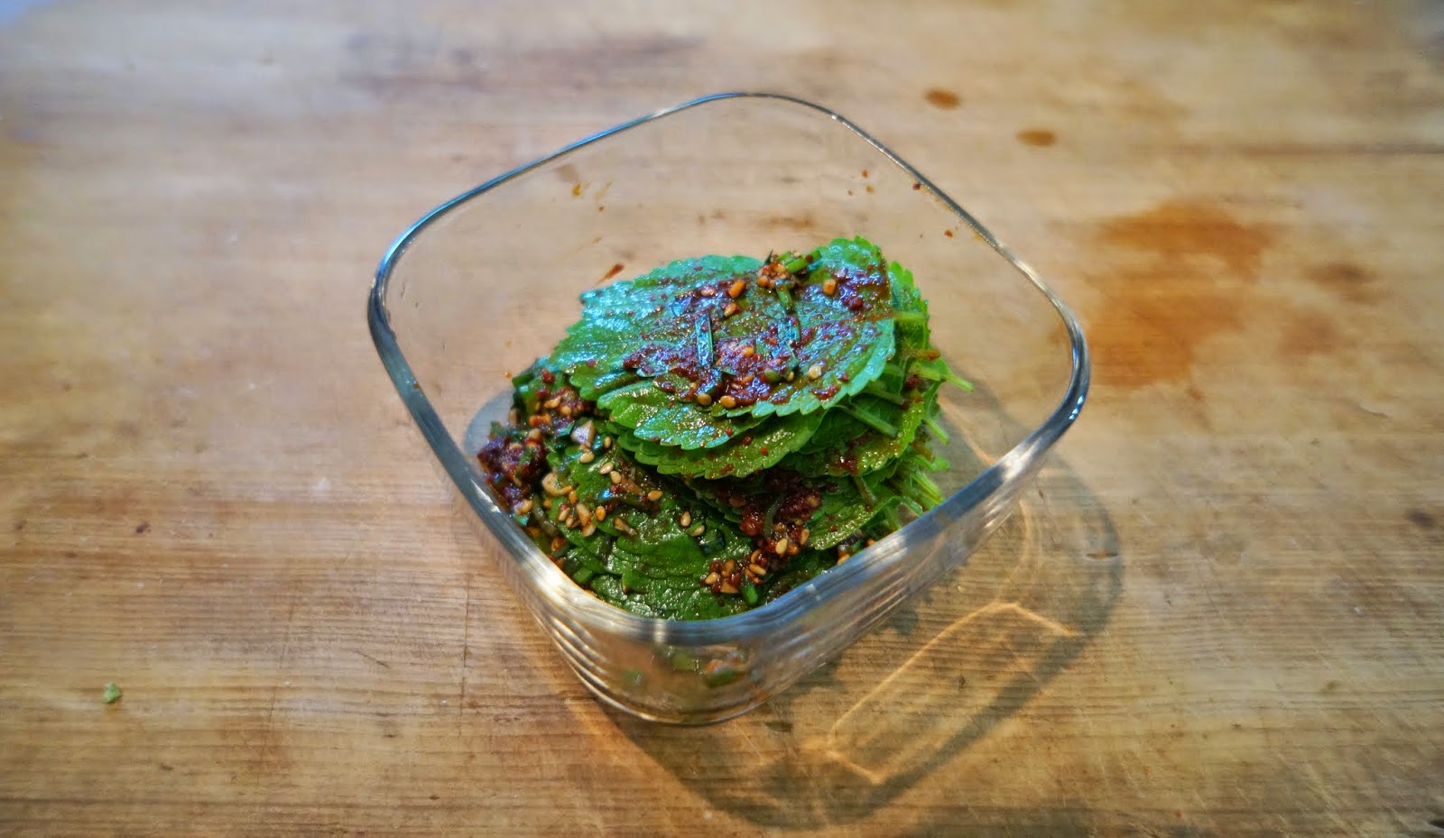 Pickled Baby Perilla Leaves | Ggaeneep (깻잎)