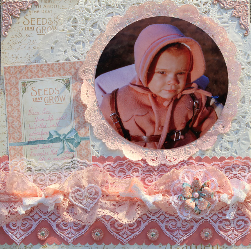 M-C's Friendship Corner: Little Me Layout