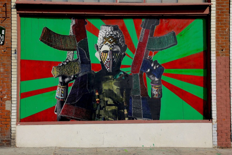 MELROSEandFAIRFAX: Ralph Ziman Mural in Venice Beach