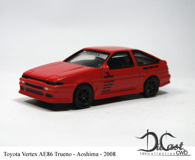 Diecast CWB 1:64 Collection: Toyota Vertex AE86 Trueno