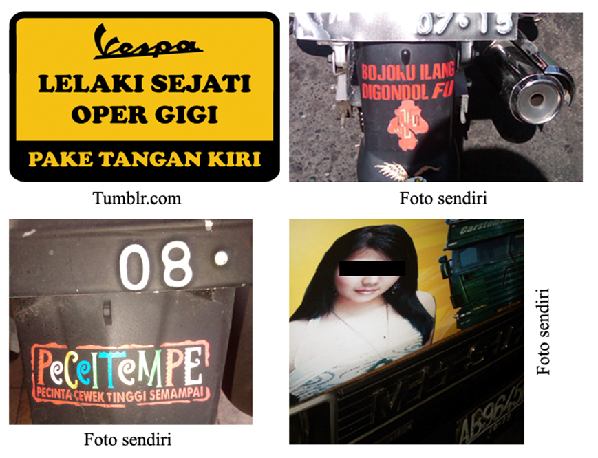 STICKER, REFLEKSI DI JALAN RAYA