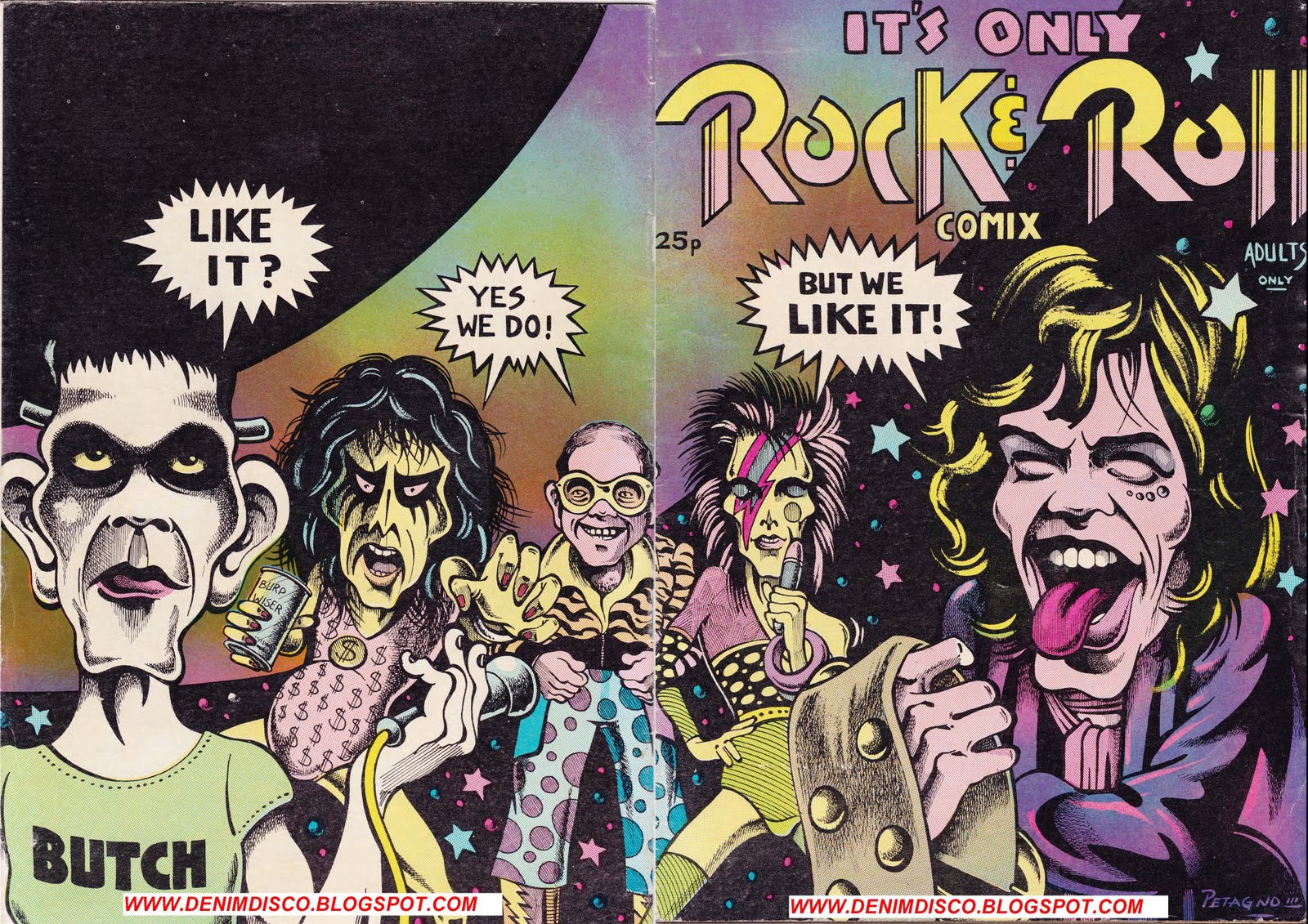 Denim Disco: ''It's Only Rock & Roll'' Underground Comic