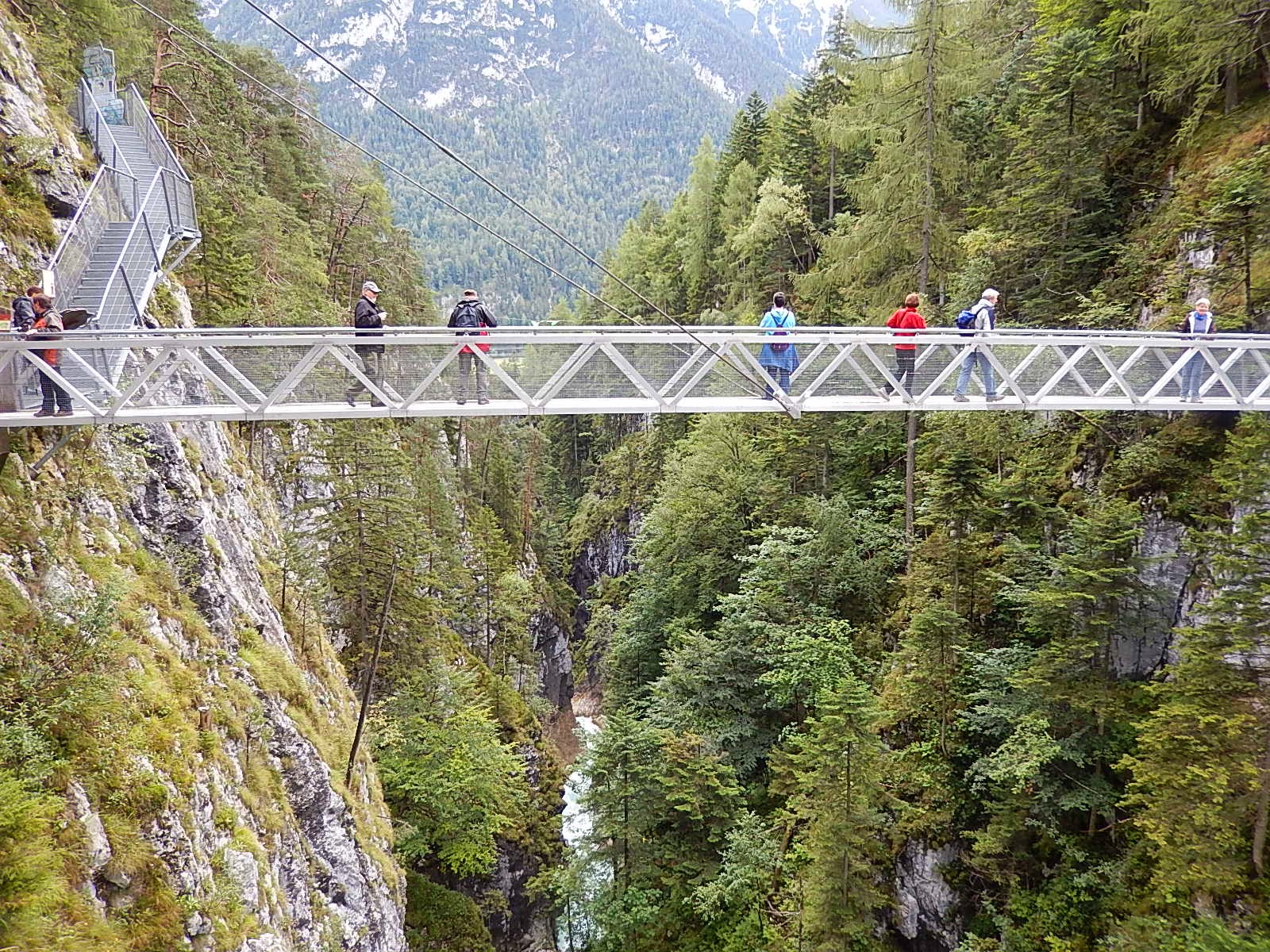 Der Wanderfreund: Wanderung Mittenwald Leutascher Geisterklamm ...