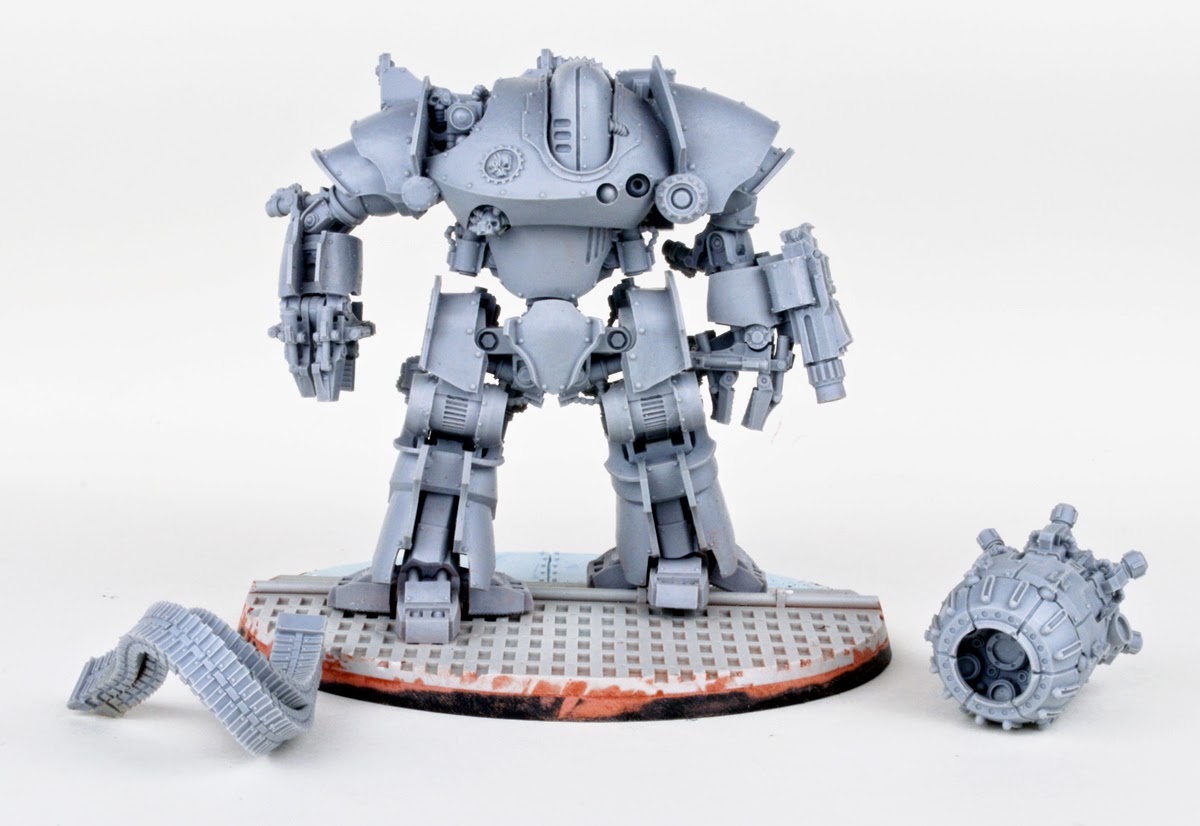 davetaylorminiatures: Mechanicum - The Thanatar has arrived!