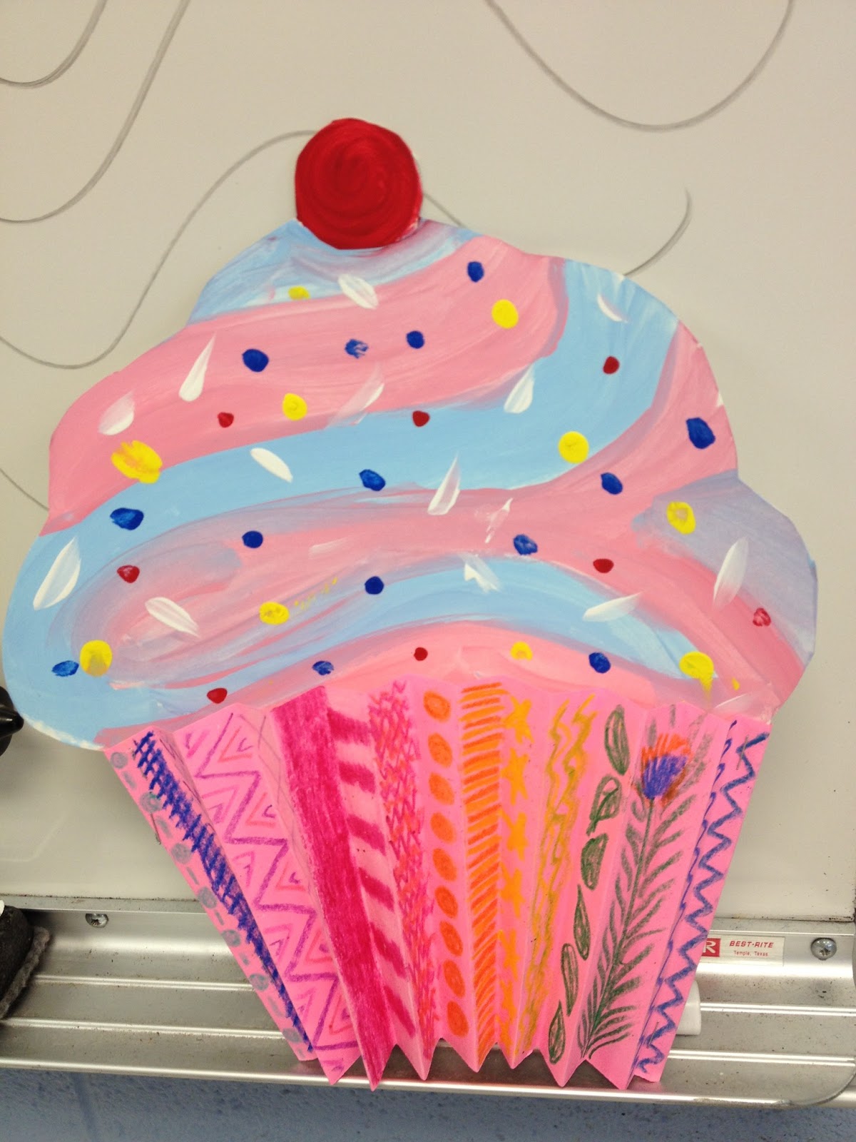 Color Me Michelle: Cupcakes: Kindergarten