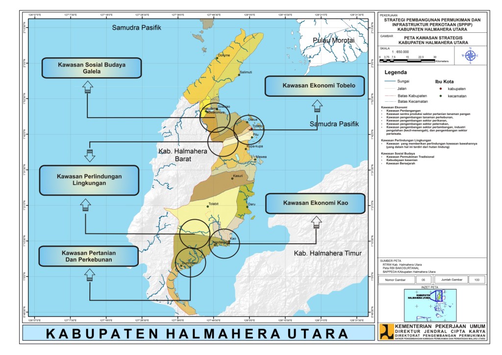 TOBELO KOTAKU: PETA HALMAHERA UTARA