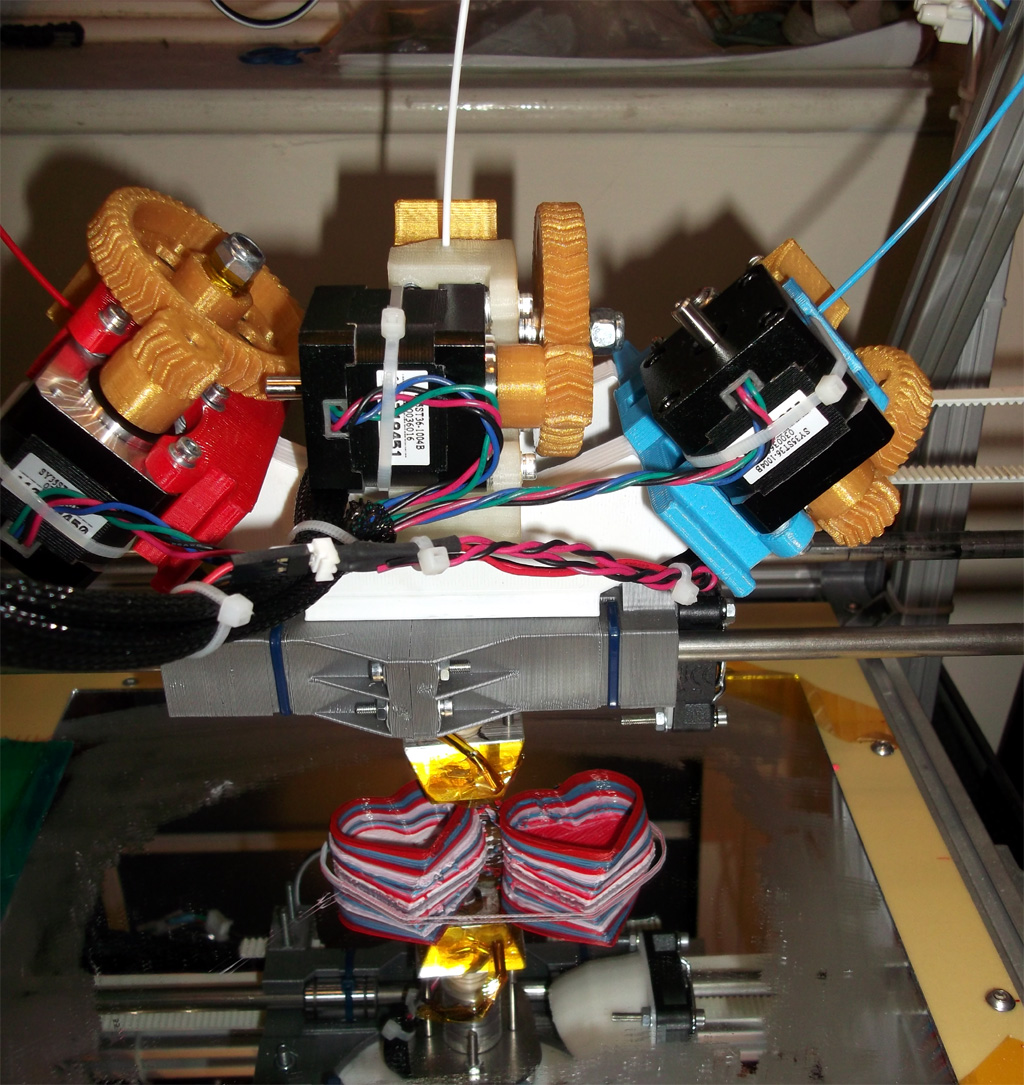 Reprap development and further adventures in DIY 3D printing: 3-way ...
