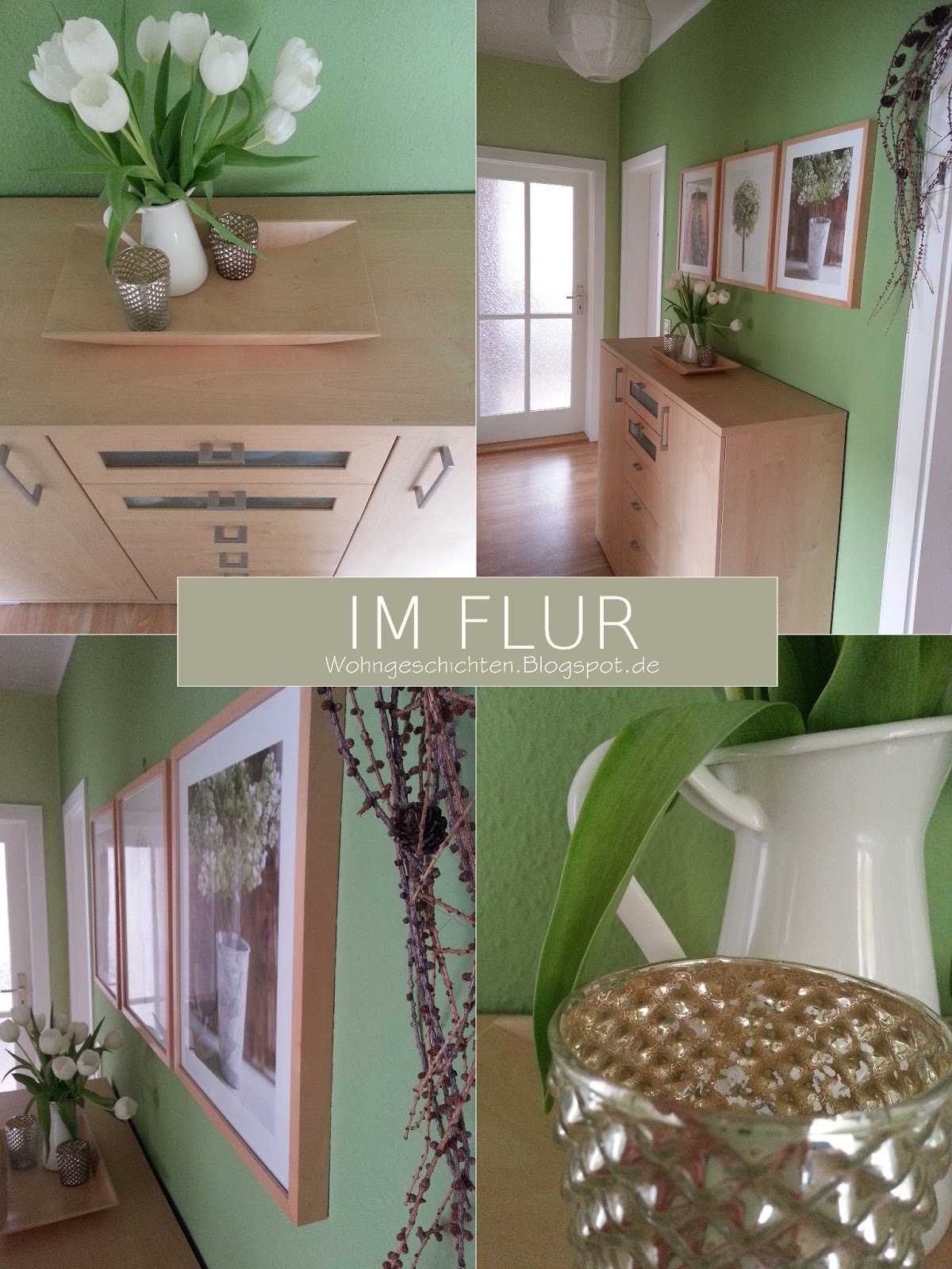 Wohngeschichten: Unser Flur...oder...grün grün grün