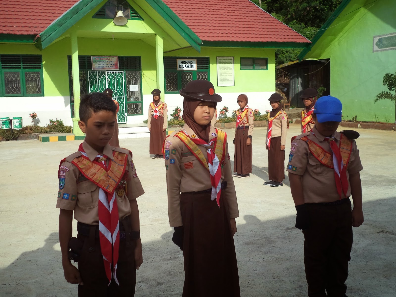 PERSAMI PENERIMAAN ANGGOTA BARU GUDEP 01.037 - 01.038 ~ MADING PRAMUKA