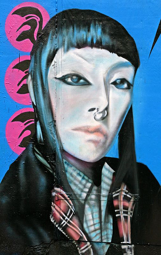 STRAIGHT EDGE SKINHEAD: Street Art