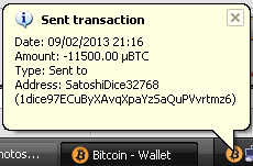 The Bitcoin Master: Site Review: SatoshiDice